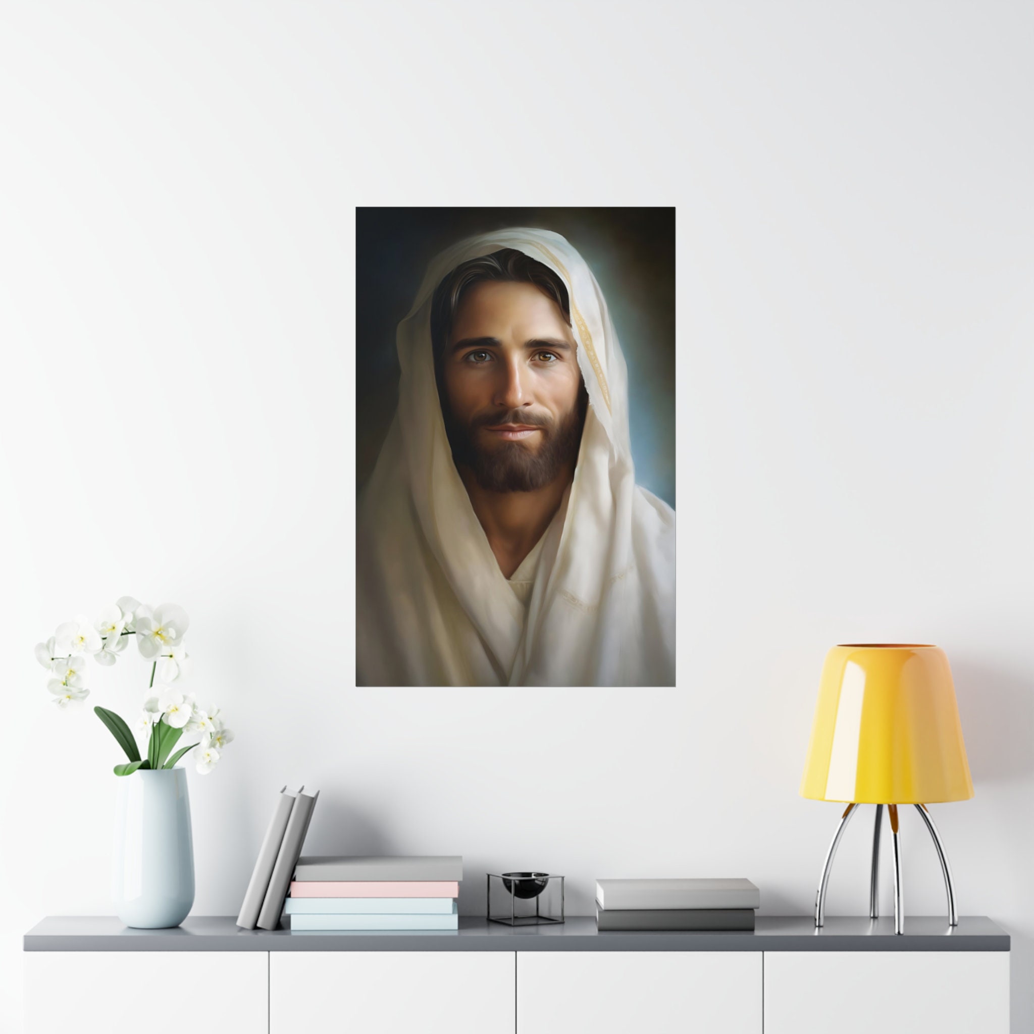 Resurrected Christ Painting - Inspirational Jesus Art Print for ...