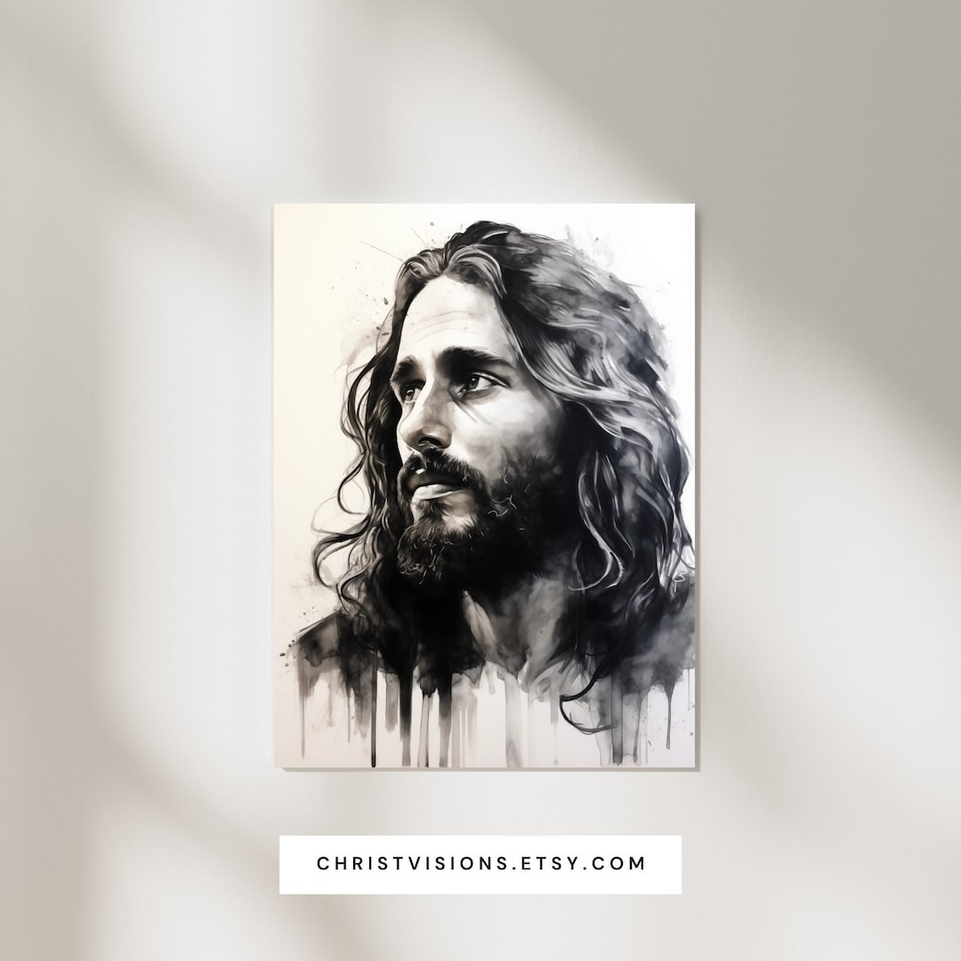 Printable Jesus Christ Picture | Digital Christian Art | Bible ...