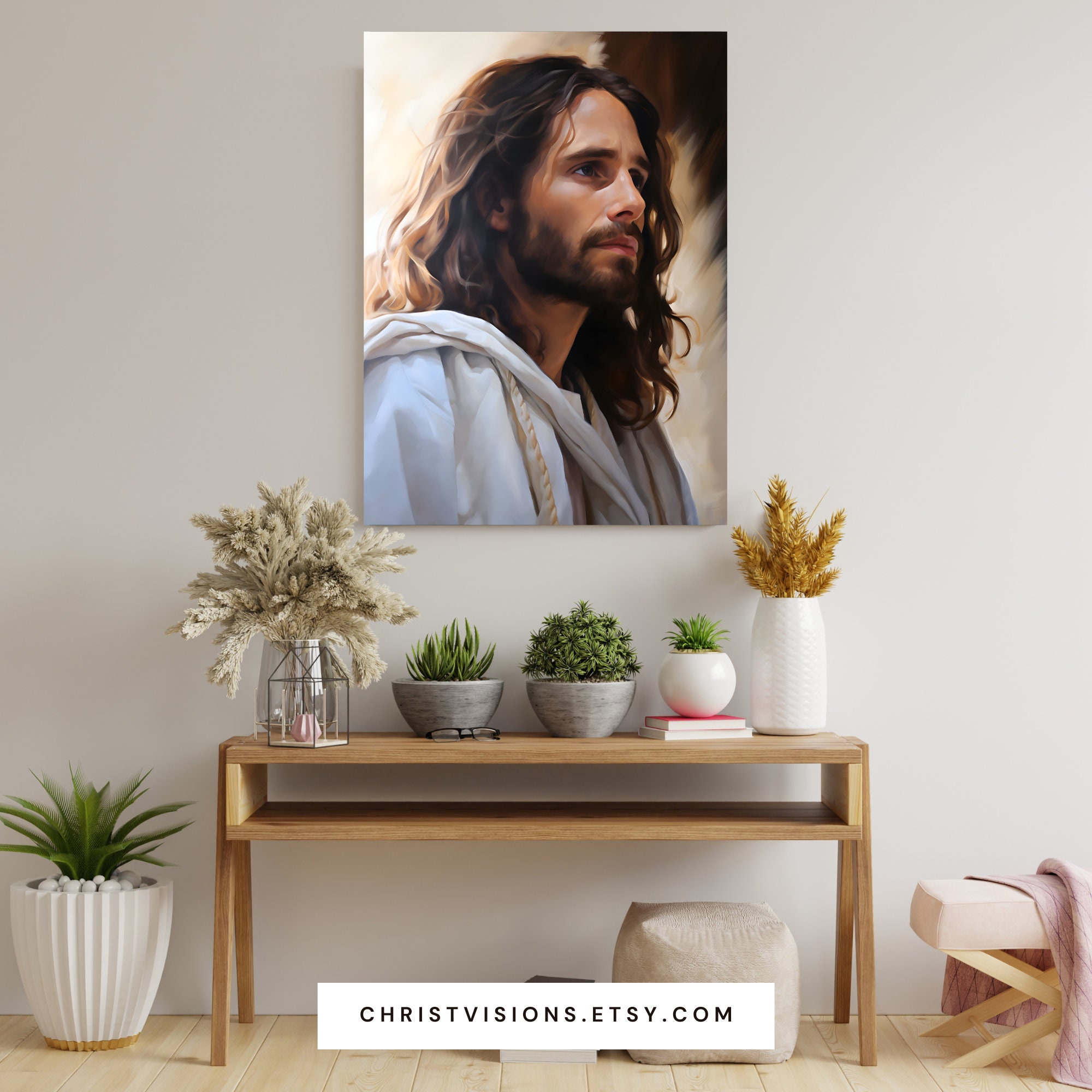 Messiah Jesus Artwork Christian Print Jesus Art Print - Etsy