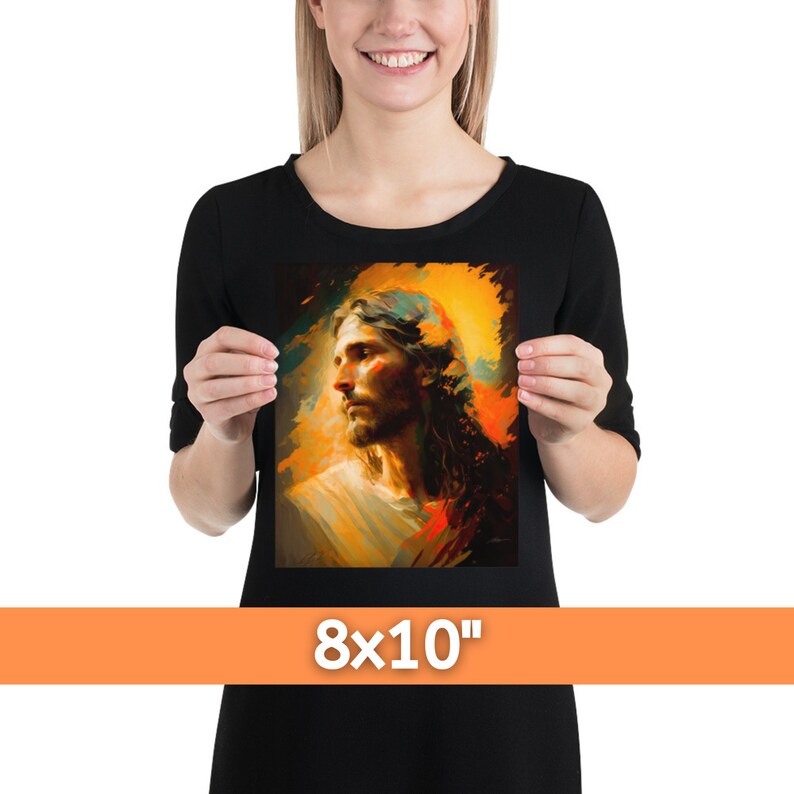 Jesus Christ Immanuel Christian Art Print Jesus Painting - Etsy