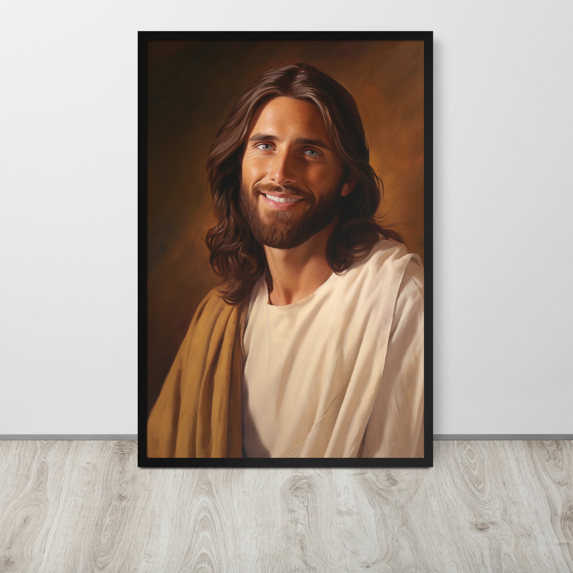 Smiling Jesus Christ Portrait - LDS Art | Christian Art | Christian ...