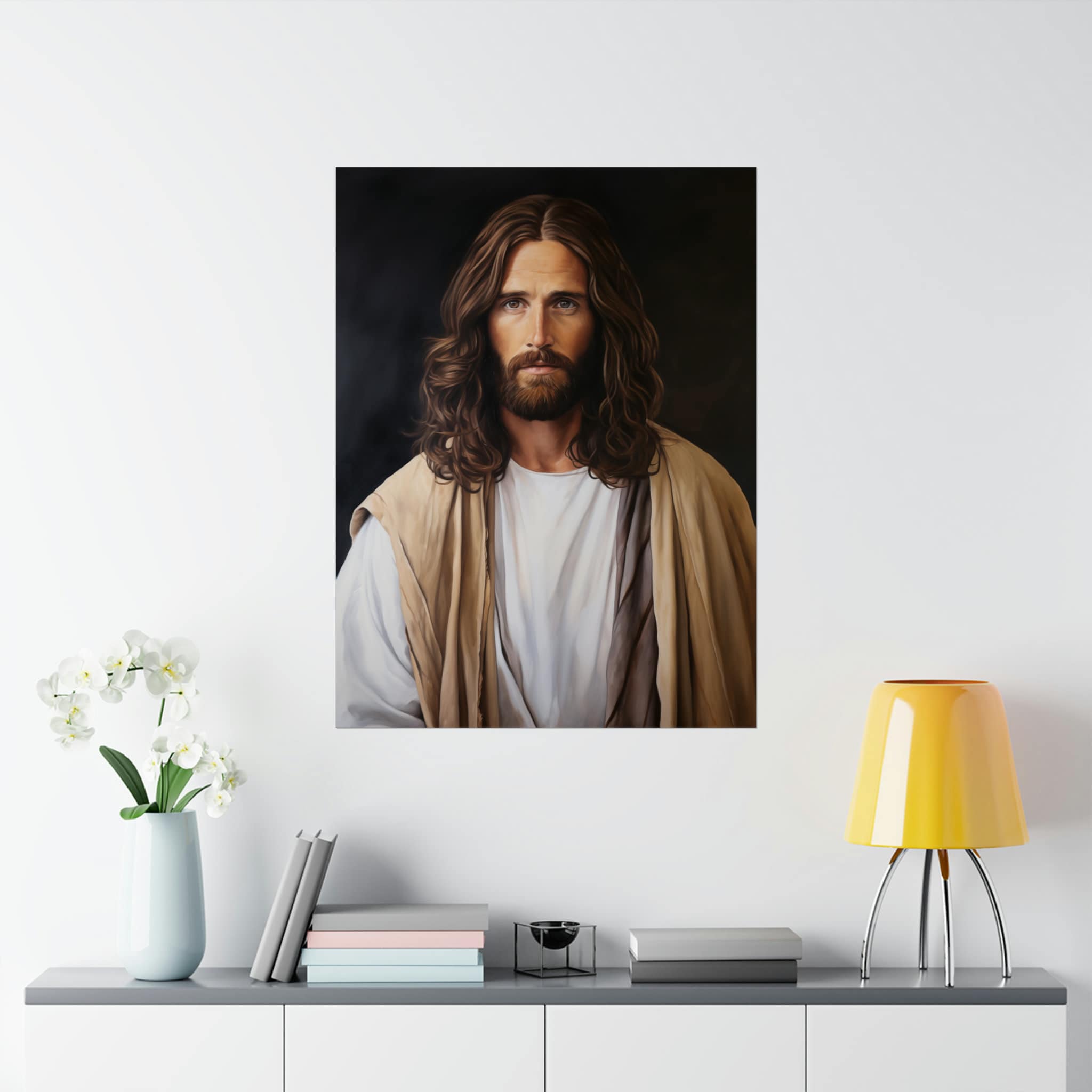 Jesus Christ Portrait Christian Art Print Jesus Art Prints Traditional ...