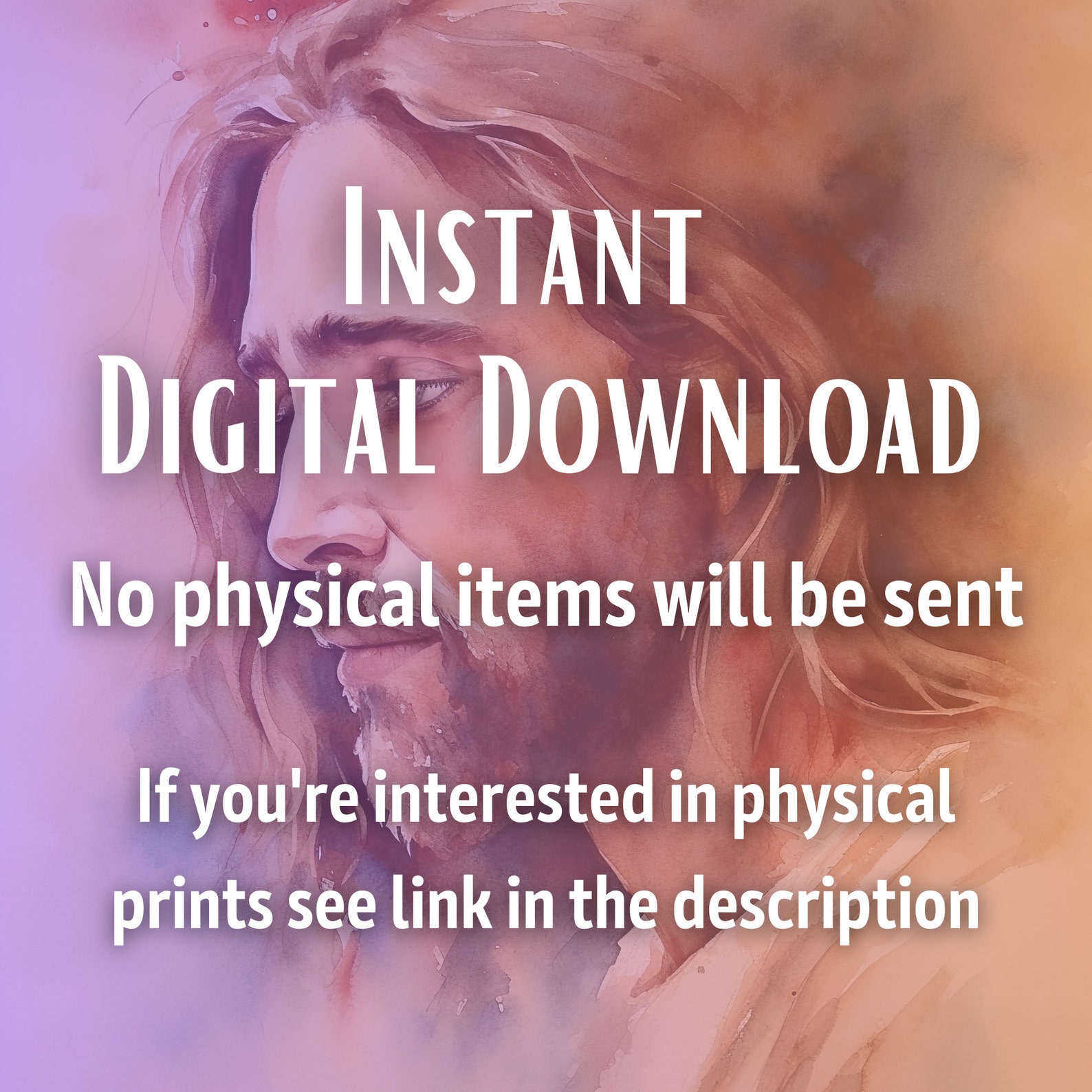 Yeshua Jesus Printable Christian Art Bible Printables Jesus Art Bible ...