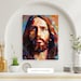 Printable Modern Christian Art Jesus Print - Jesus Christ Prints ...