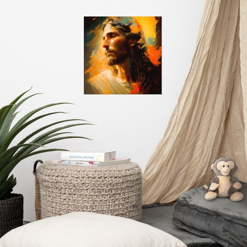 Jesus Christ Digital Art Jesus Printable Art Printable Christian Art ...