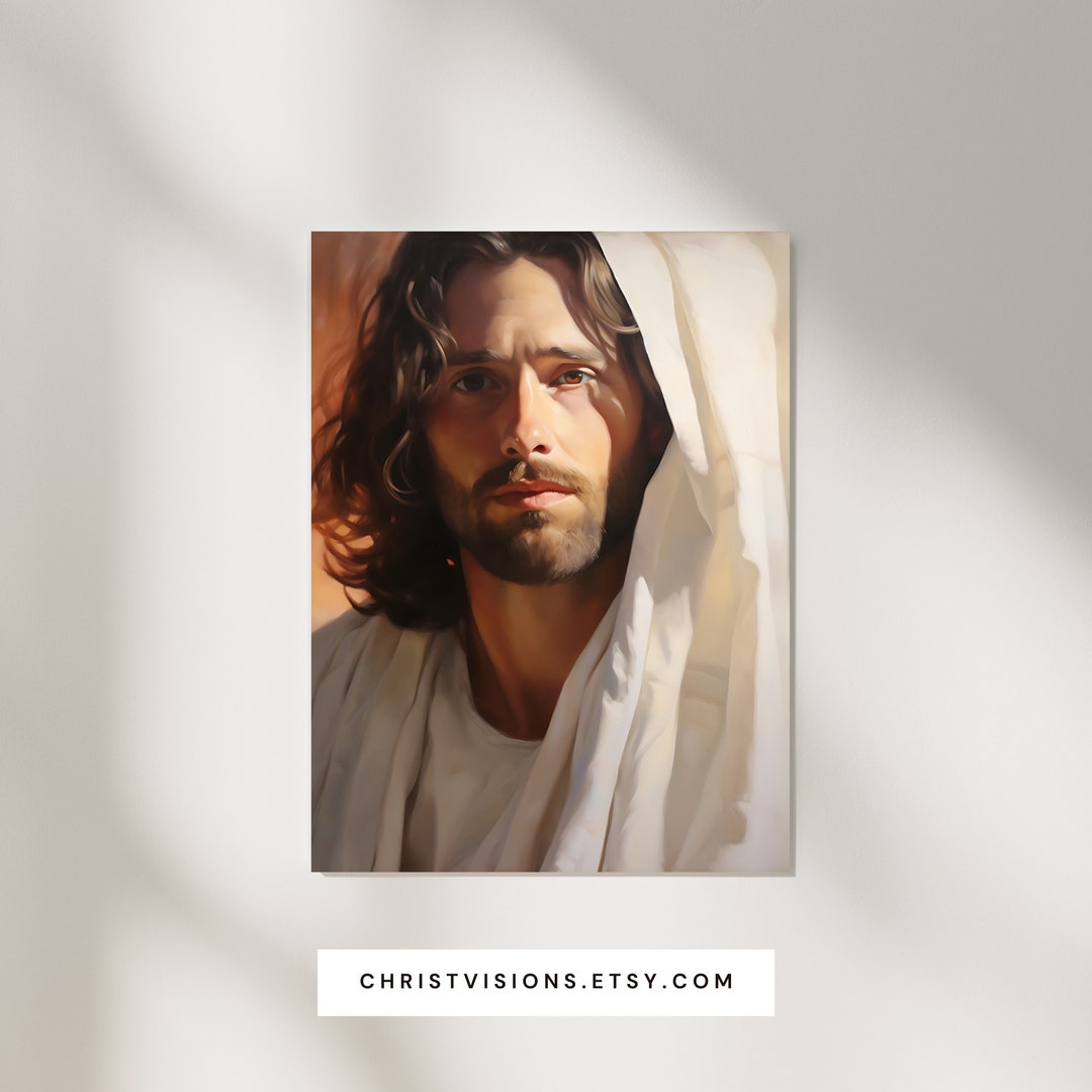 Inspirational Jesus Messiah Printable Art | Christian Faith Wall Decor ...