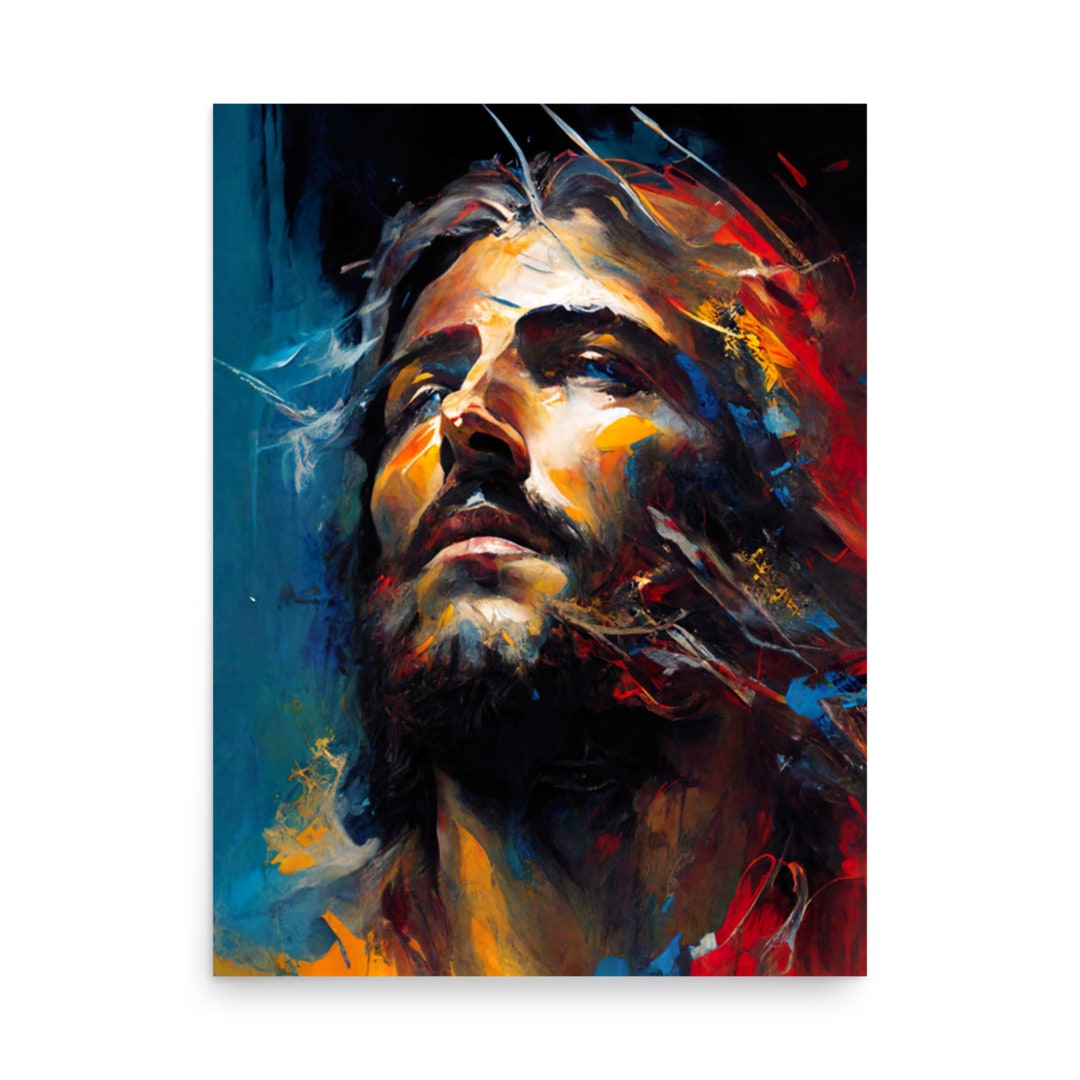 Digital Jesus Wall Art | Printable Jesus Art | Christian Printables | Jesus Printable Art | Son ...