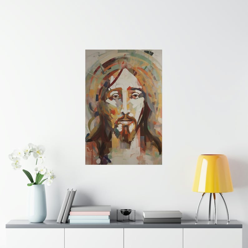 Jesus the Christ Modern Art Christian Wall Art Jesus Painting ...