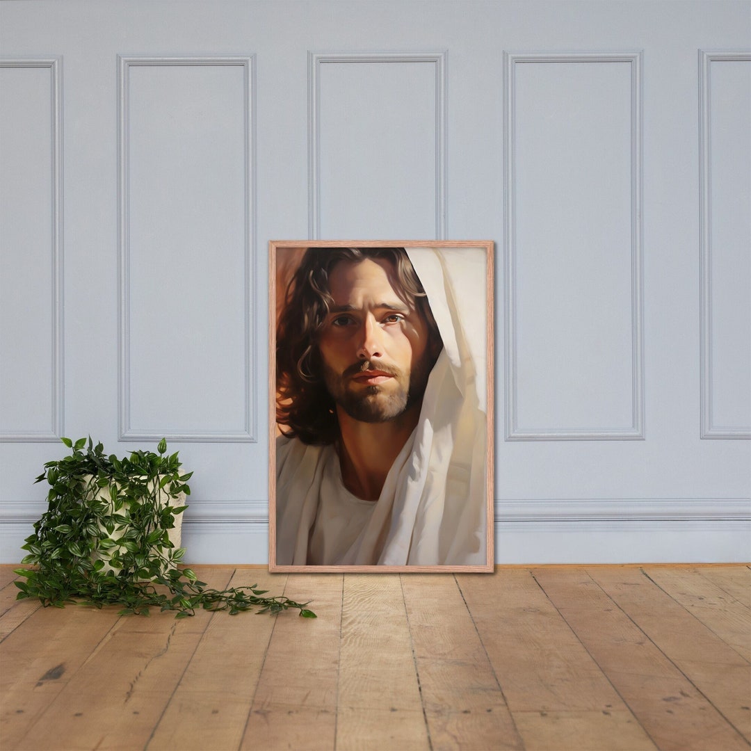 Messiah Jesus Print Christian Wall Art Jesus Art Jesus Portrait Jesus ...