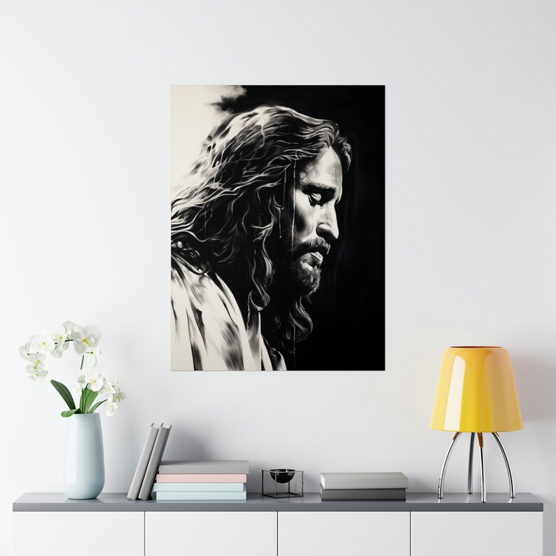 Christian Poster Messiah Jesus Drawing Christian Artwork Jesus Art ...