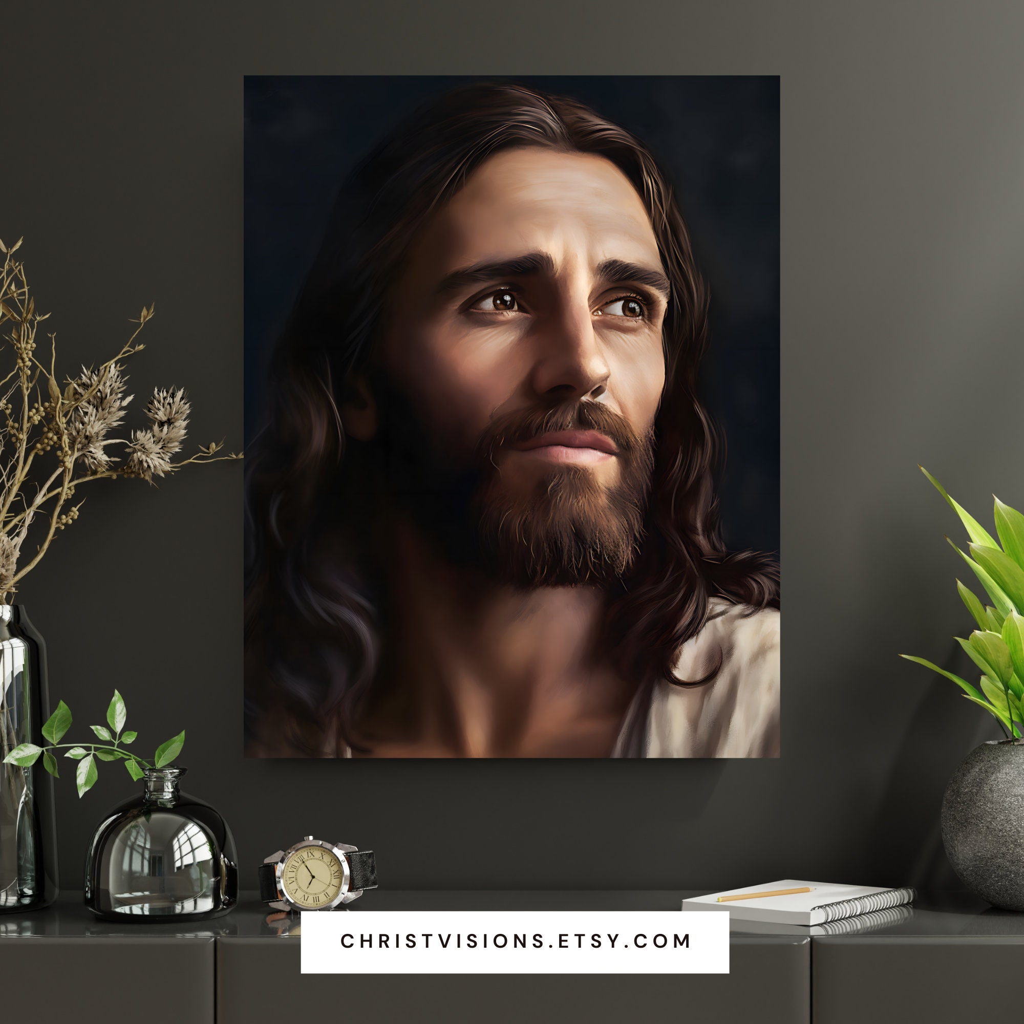 Jesus Christ Painting Art Print Jesus Art Jesus Print Jesus Painting ...