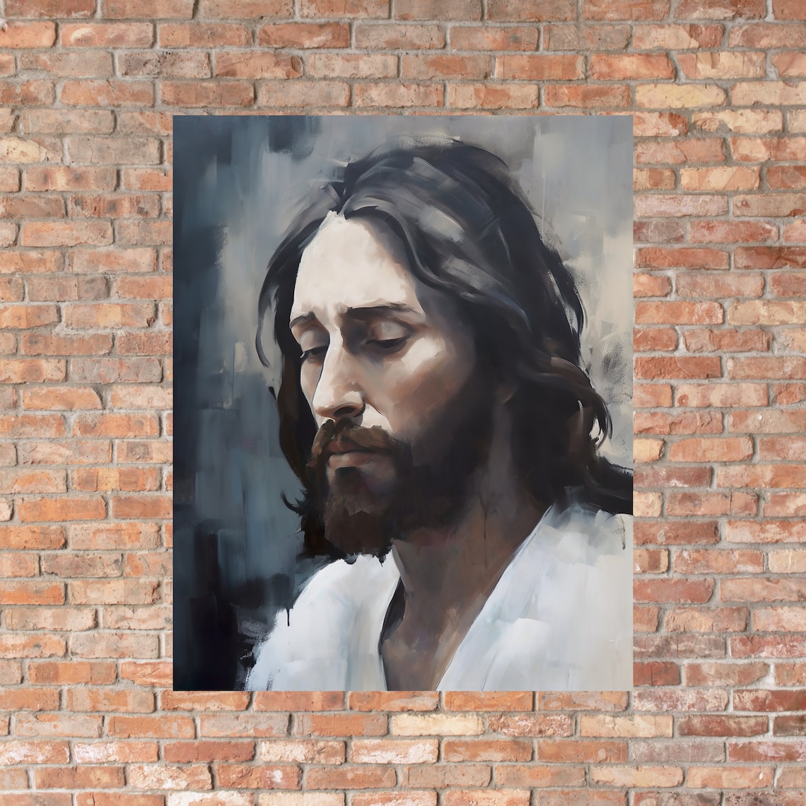 Jesus Son of Man Digital Christian Art | Christian Printables | Jesus ...