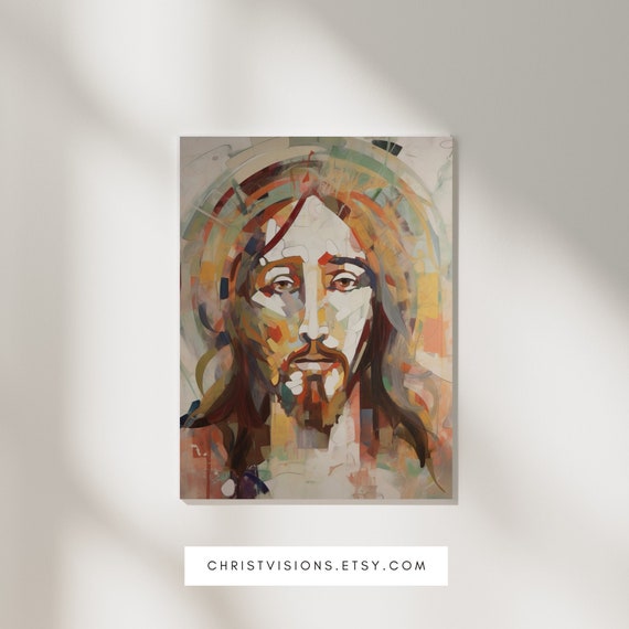 Jesus Christ Abstract Image