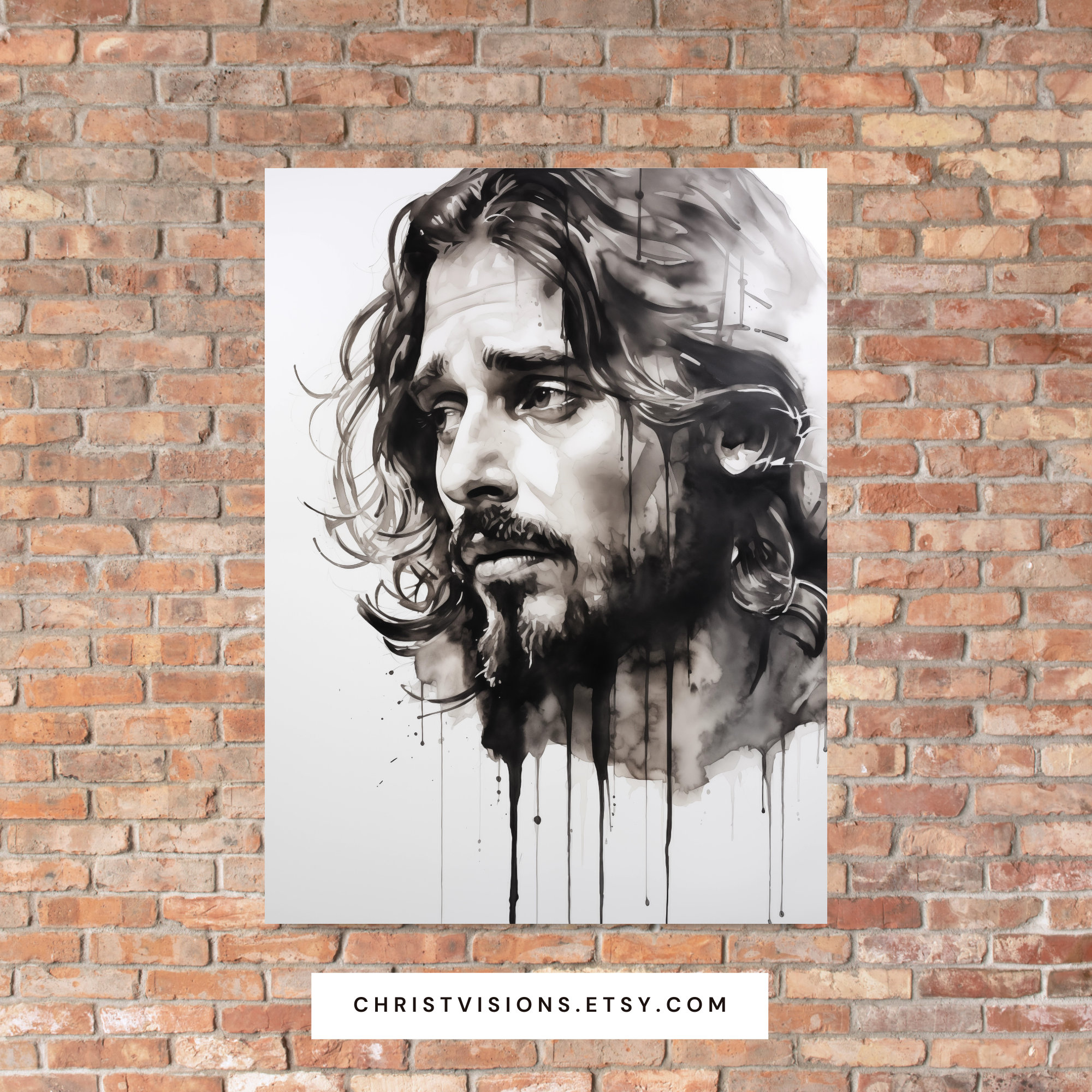 Digital Jesus Christ Picture Printable Art | Christian Prints | Jesus ...