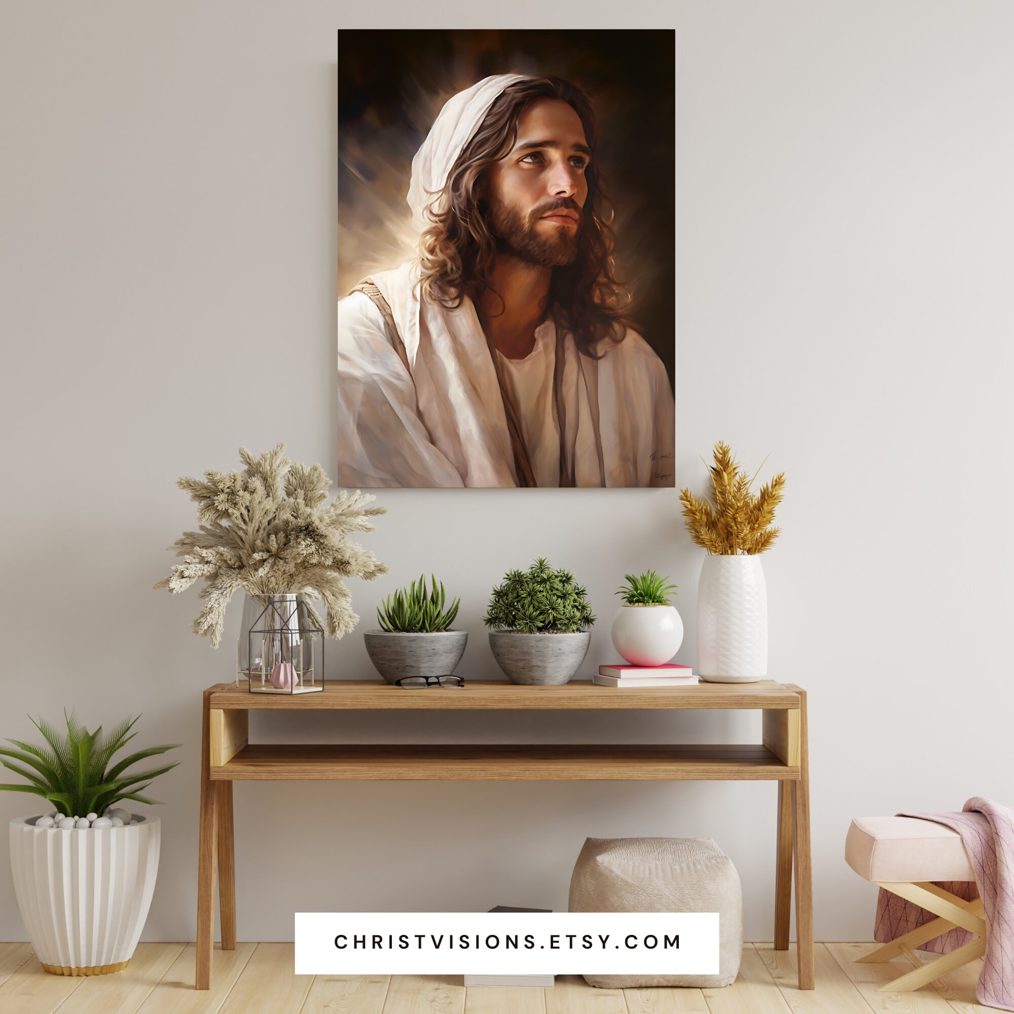 Rabbi Jesus Printable Art | Yeshua | Jesus Art | Digital Jesus Print ...
