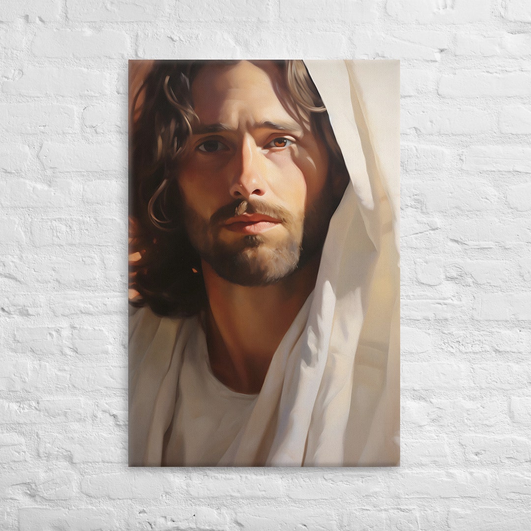 The Messiah Jesus Canvas Print - Gift Art for Christian Home Decor - Etsy