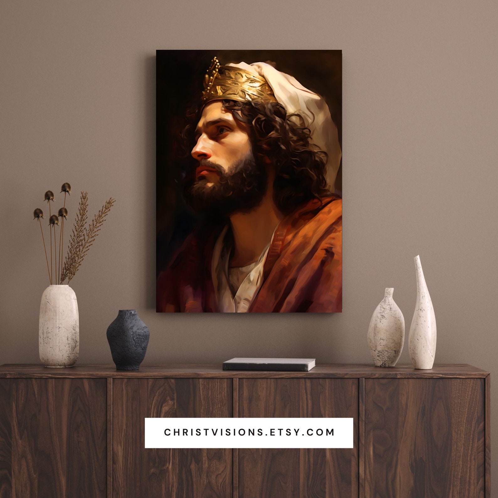 King David Digital Art King David Painting King David Picture King ...