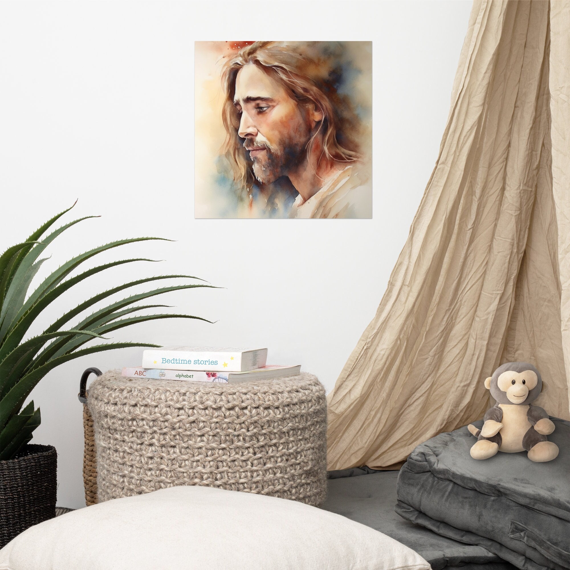 Yeshua Jesus Printable Christian Art Bible Printables Jesus Art Bible ...