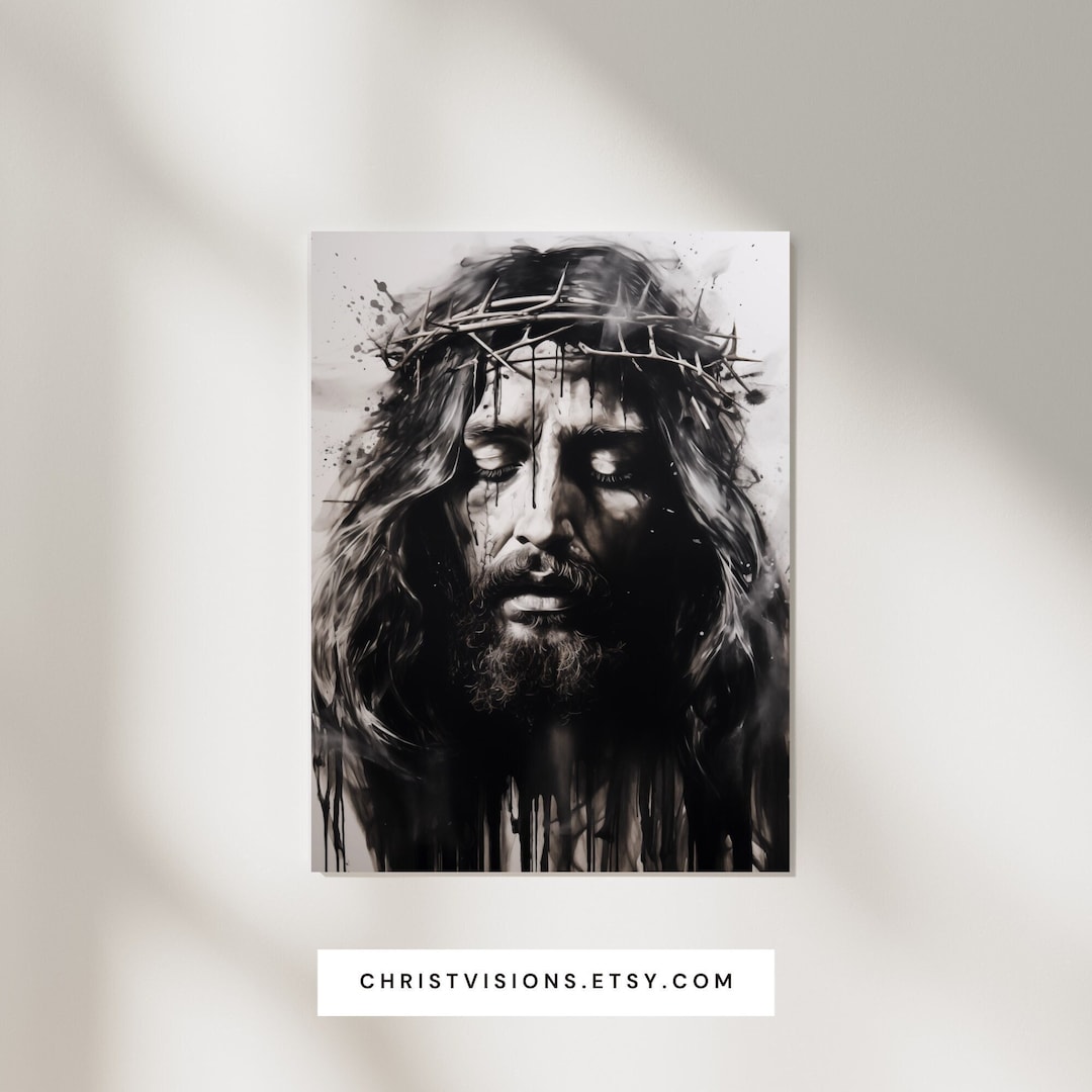 Passion of Christ Printable Catholic Art | Digital Jesus Art ...