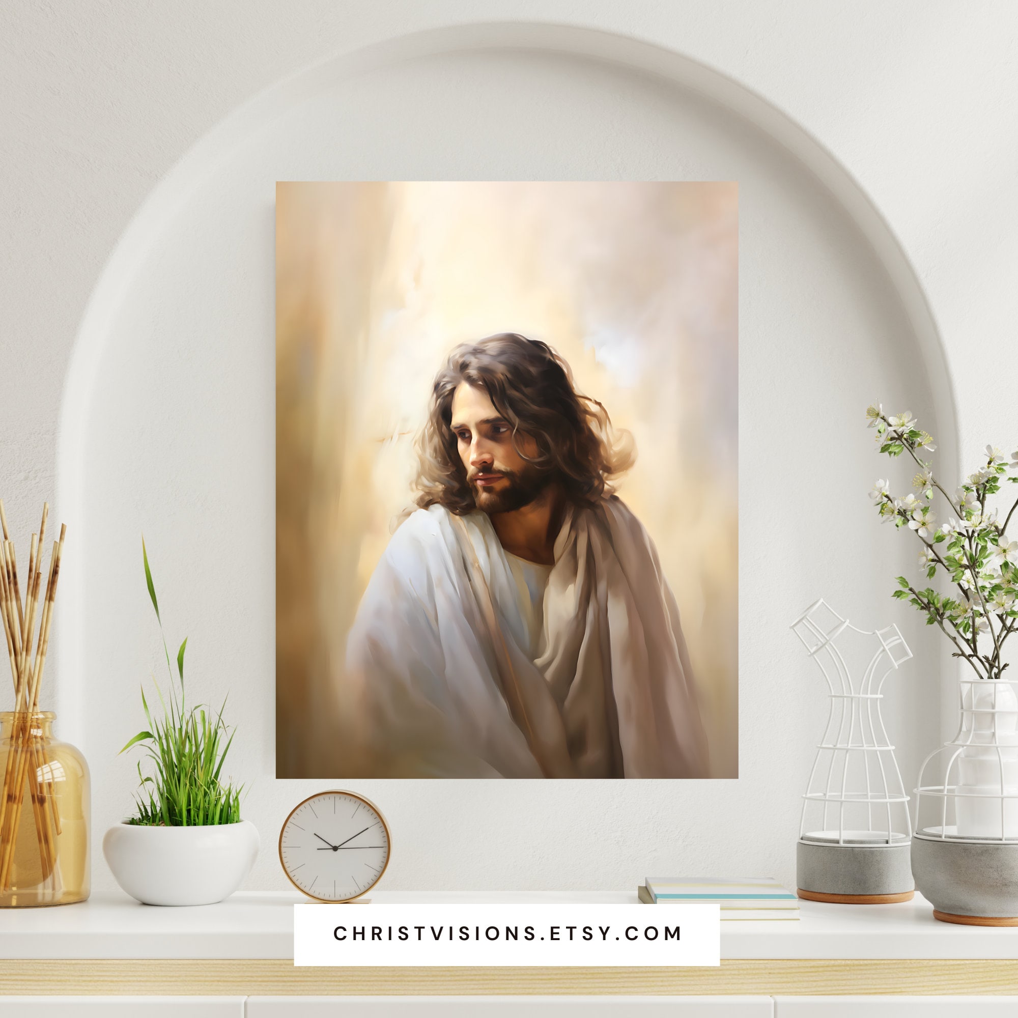 Printable Jesus Art Jesus Print Jesus Picture Printable Bible Art Jesus ...
