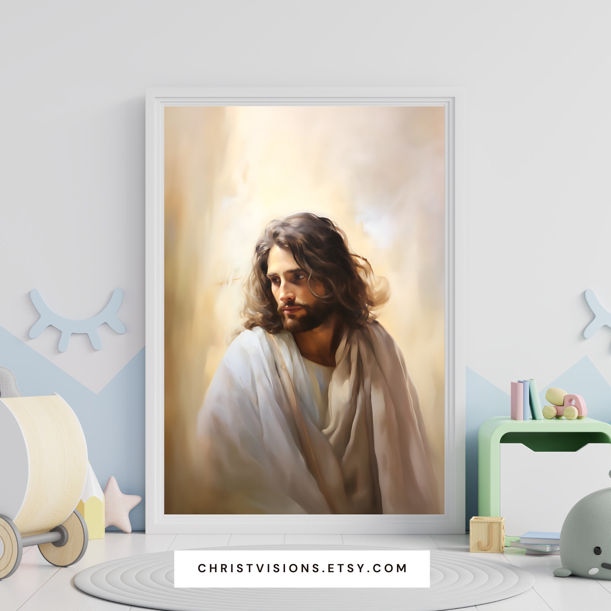 Printable Jesus Art Jesus Print Jesus Picture Printable Bible Art Jesus ...