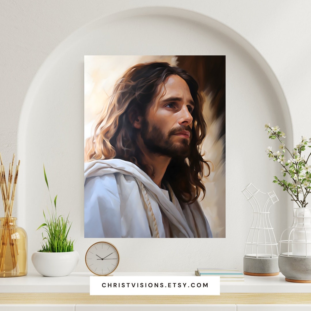 Messiah Jesus Artwork Christian Print Jesus Art Print - Etsy