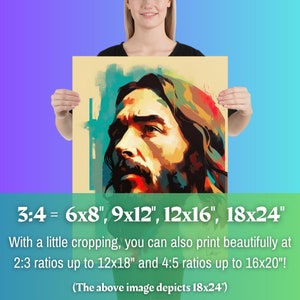 Printable Jesus Midcentury Modern Art | Christian Printables | Jesus ...