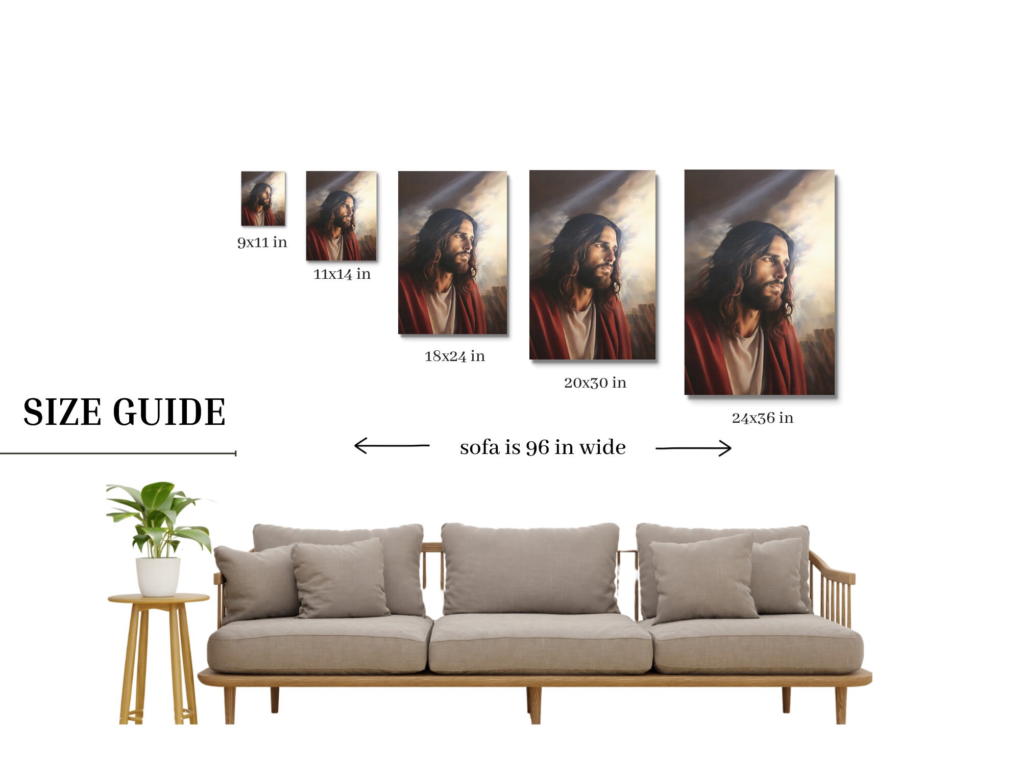 Messiah Jesus Christ Art Print Jesus Painting Jesus Art LDS Art Latter ...