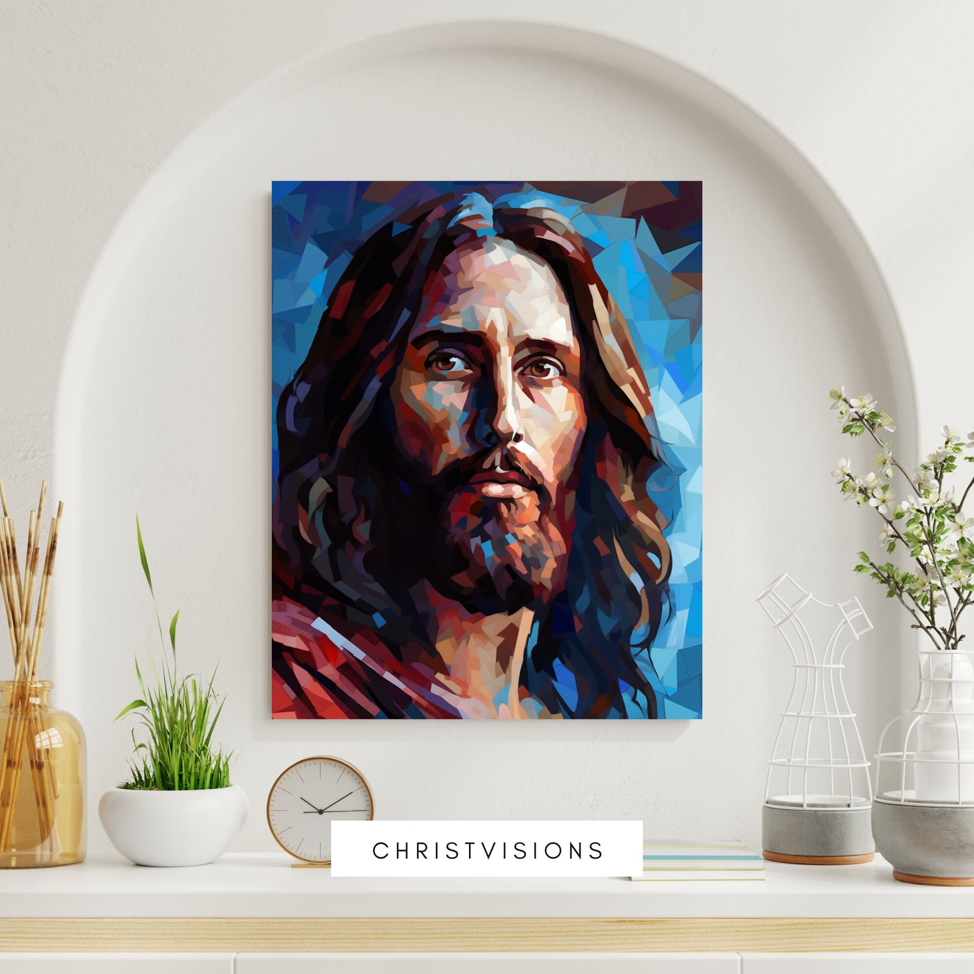 Strong Jesus Christ Art - Printable Art | Jesus Png | Christian Png ...