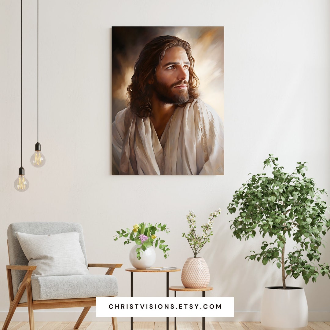 My Best Friend Jesus Art Print Jesus Painting Jesus Picture Jesus Print