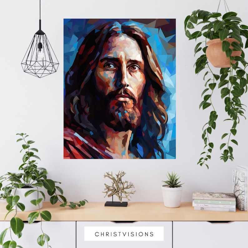 Strong Jesus Christ Art - Printable Art | Jesus Png | Christian Png ...