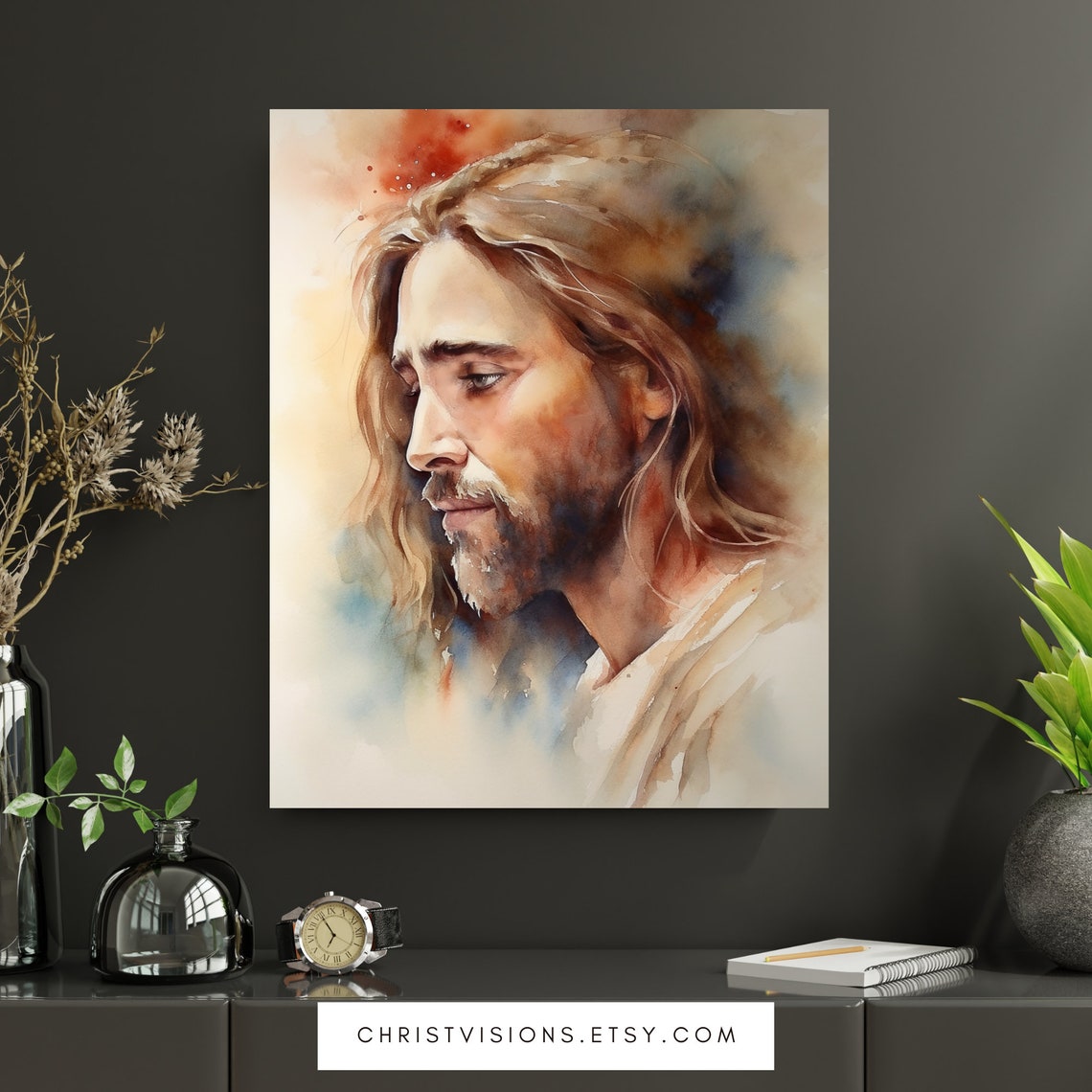 Yeshua Jesus Printable Christian Art Bible Printables Jesus Art Bible ...