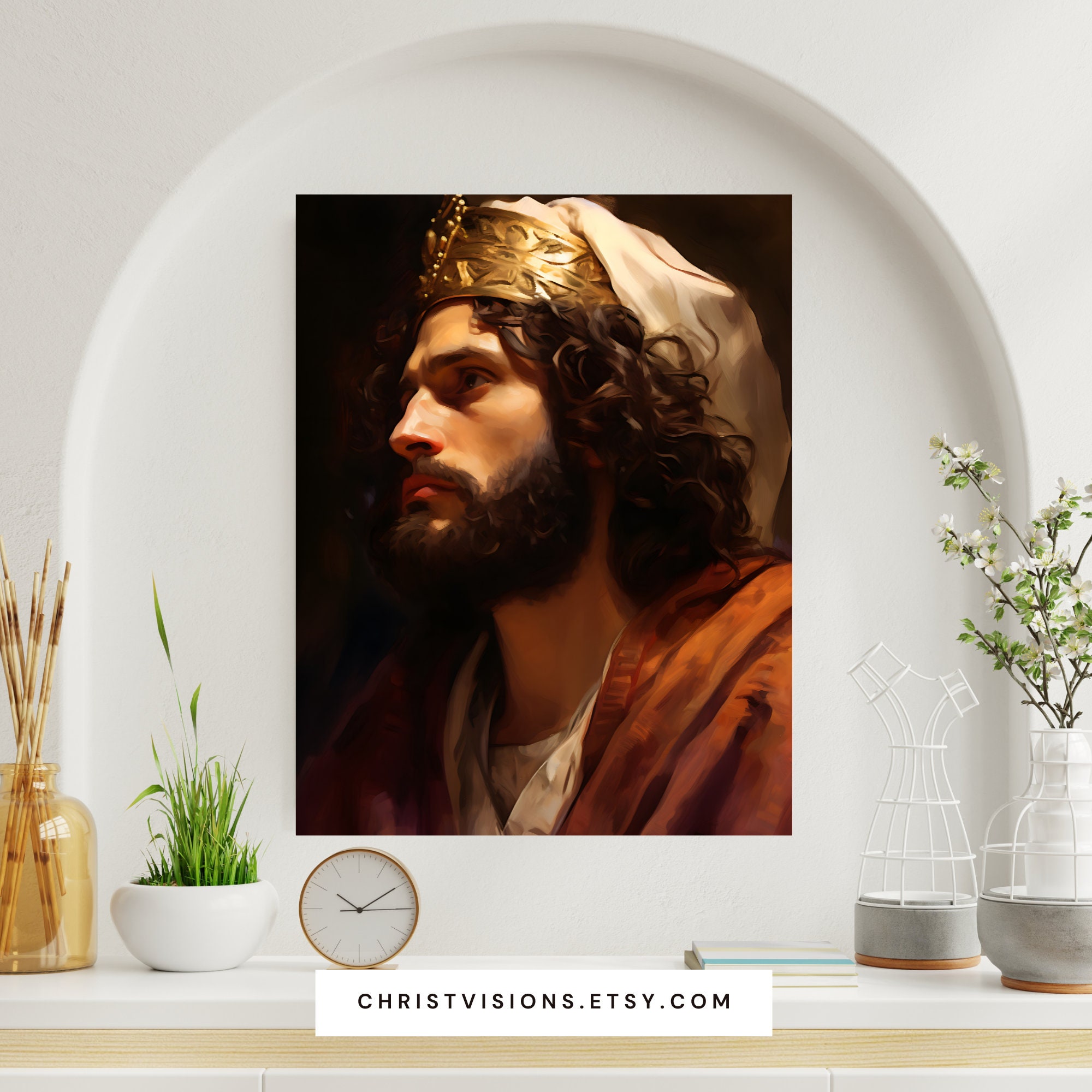 King David Digital Art King David Painting King David Picture King ...