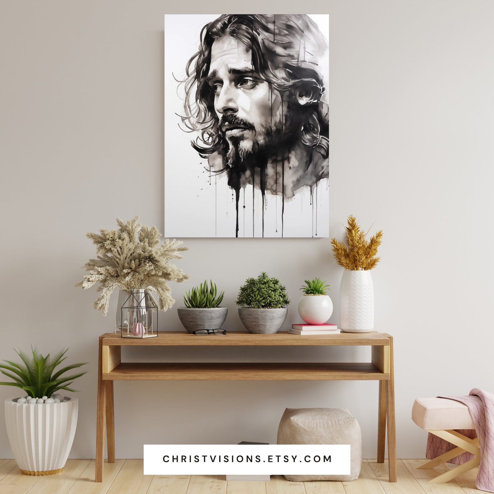 Digital Jesus Christ Picture Printable Art | Christian Prints | Jesus ...