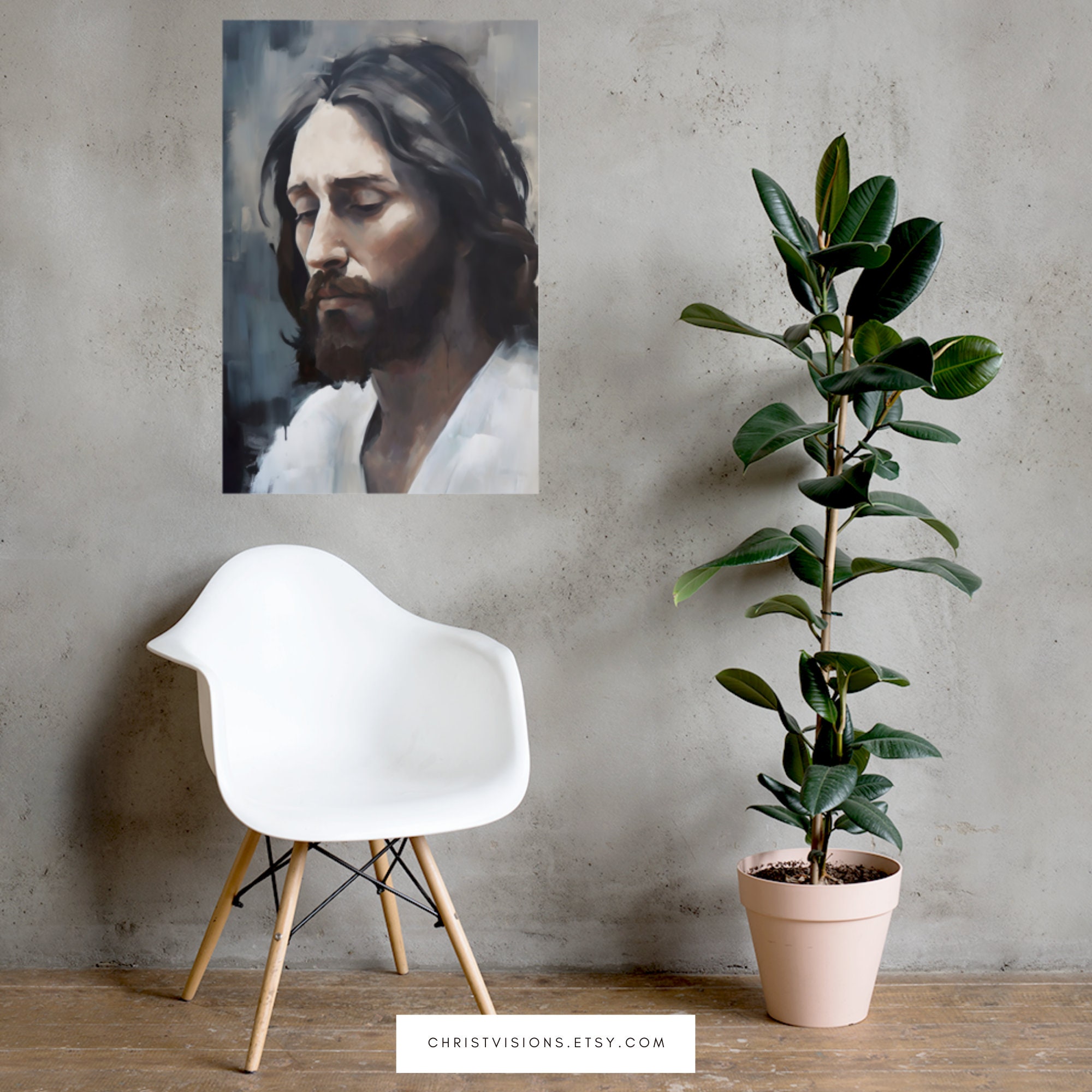 Jesus Son of Man Digital Christian Art | Christian Printables | Jesus ...