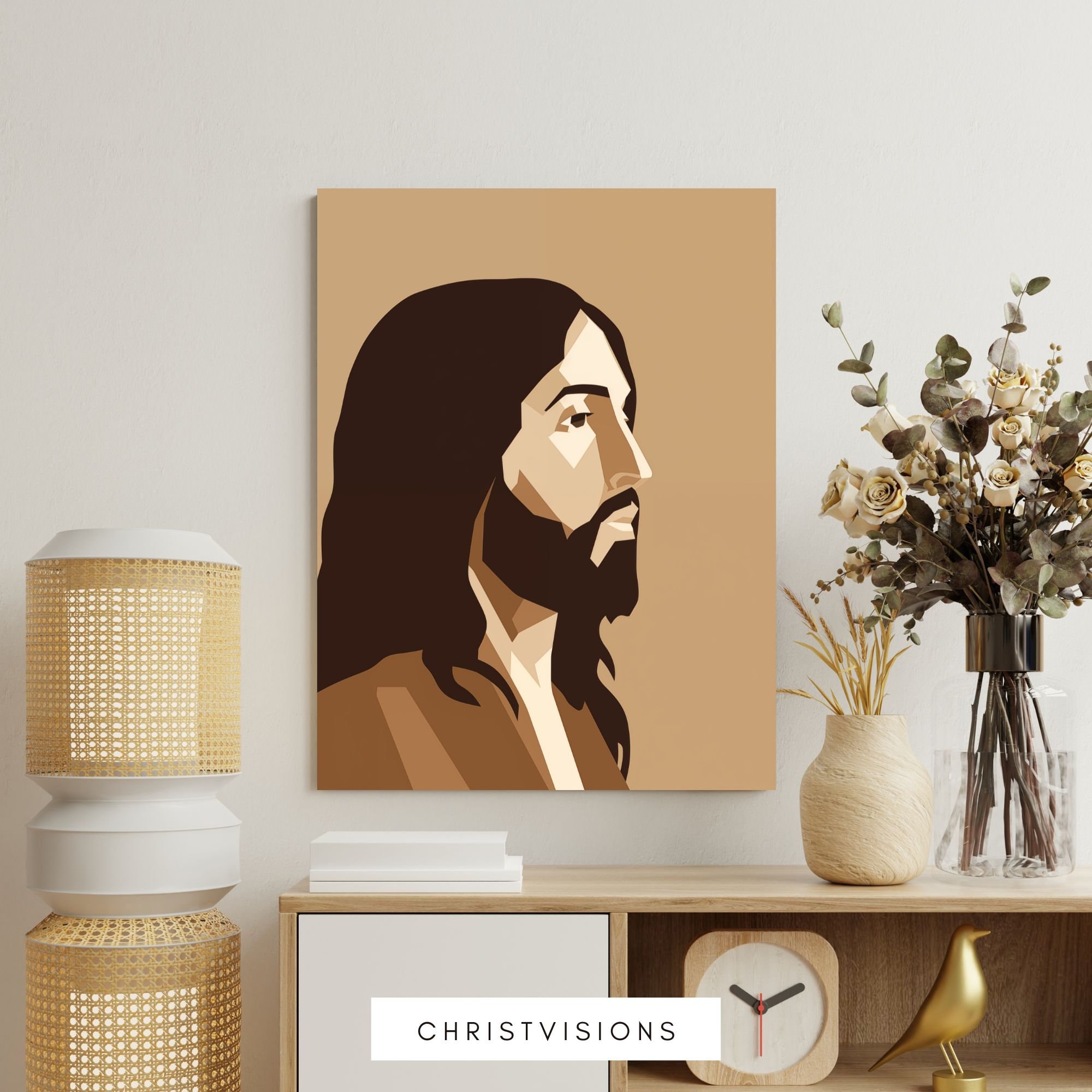 Printable Jesus Picture for Wall Art or Screensaver - Etsy