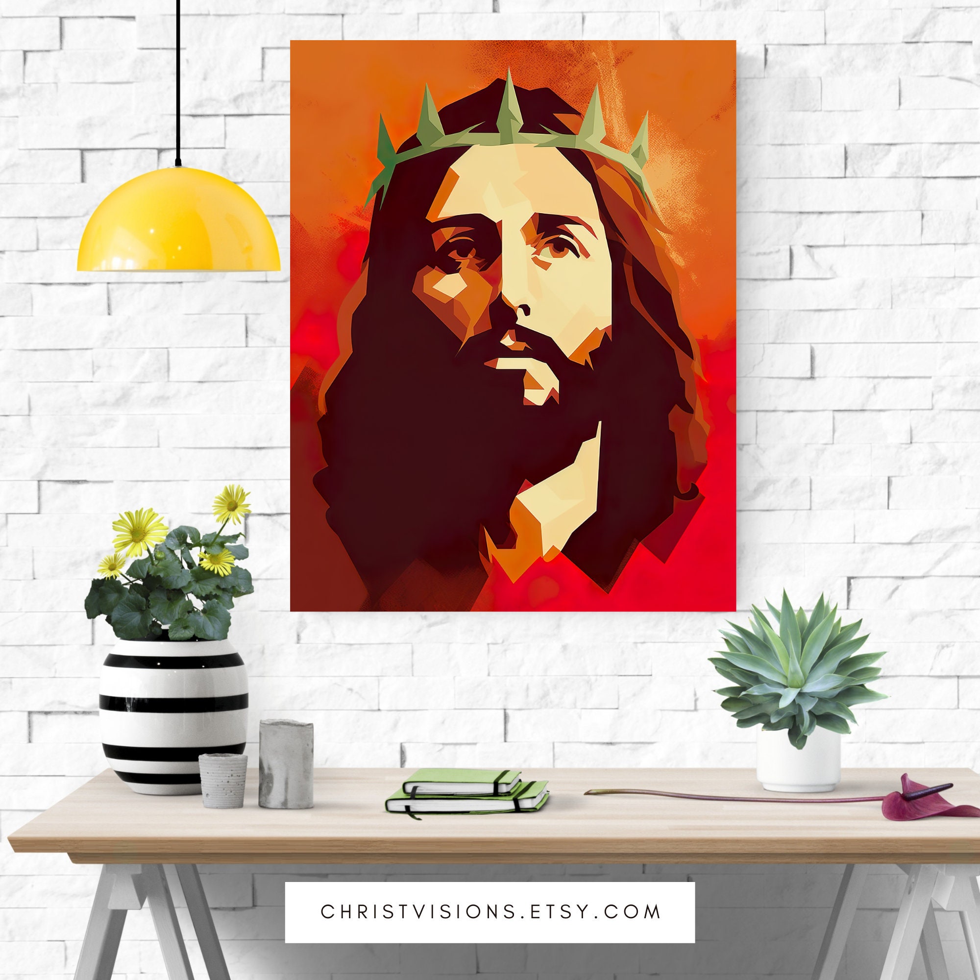 King of Kings Jesus Printable Art Digital Jesus Art Christian ...