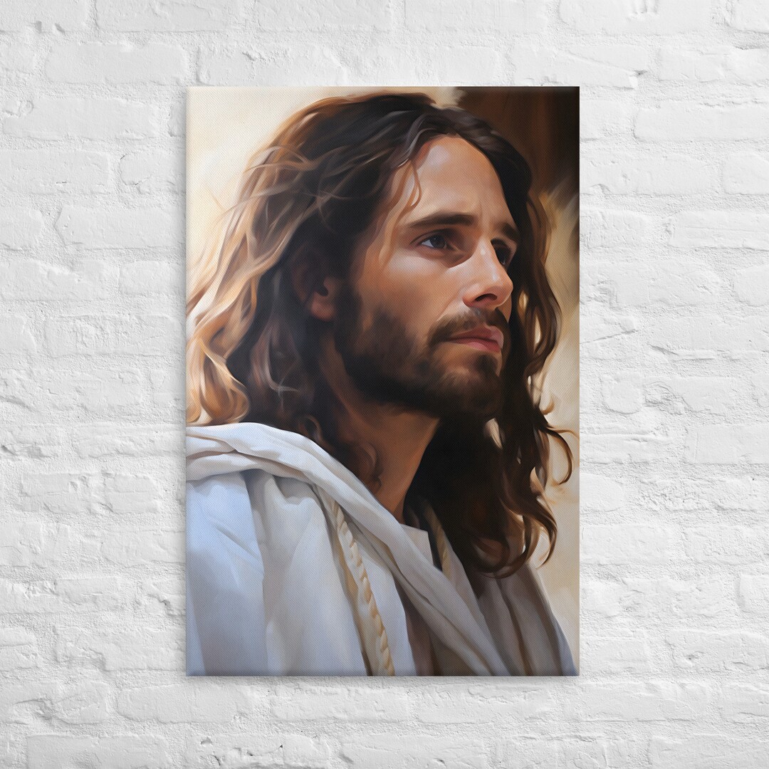 Messiah Jesus Canvas Print Jesus Art Print Jesus Christ Art Christain ...