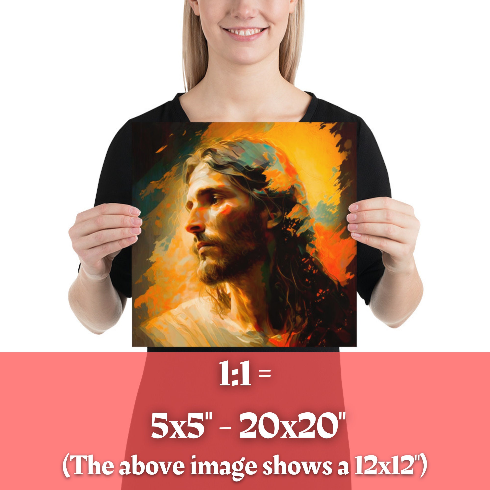Jesus Christ Digital Art Jesus Printable Art Printable Christian Art ...