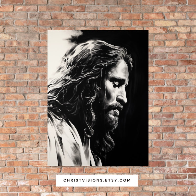 Christian Poster Messiah Jesus Drawing Christian Artwork Jesus Art ...