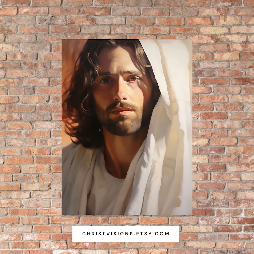 Messiah Jesus Art Print Jesus Painting Jesus Portrait - Etsy