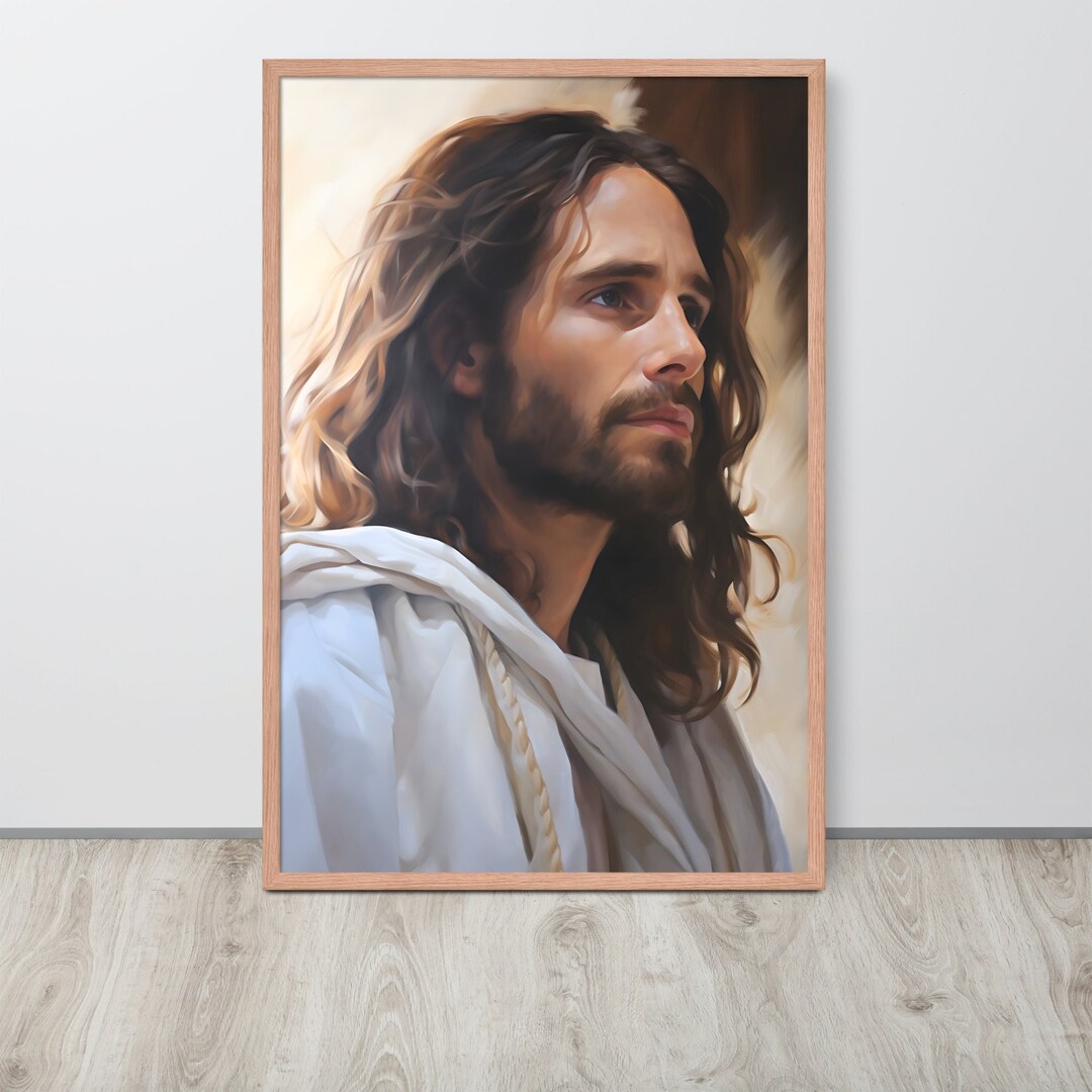 Portrait of the Messiah Jesus - Christian Wall Art & Confirmation Gift ...