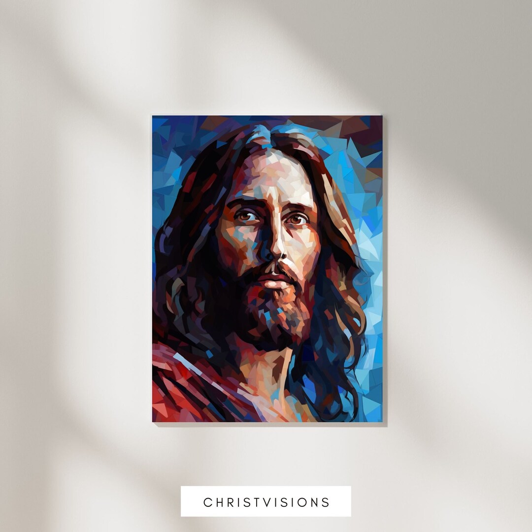 Strong Jesus Christ Art - Printable Art | Jesus Png | Christian Png ...