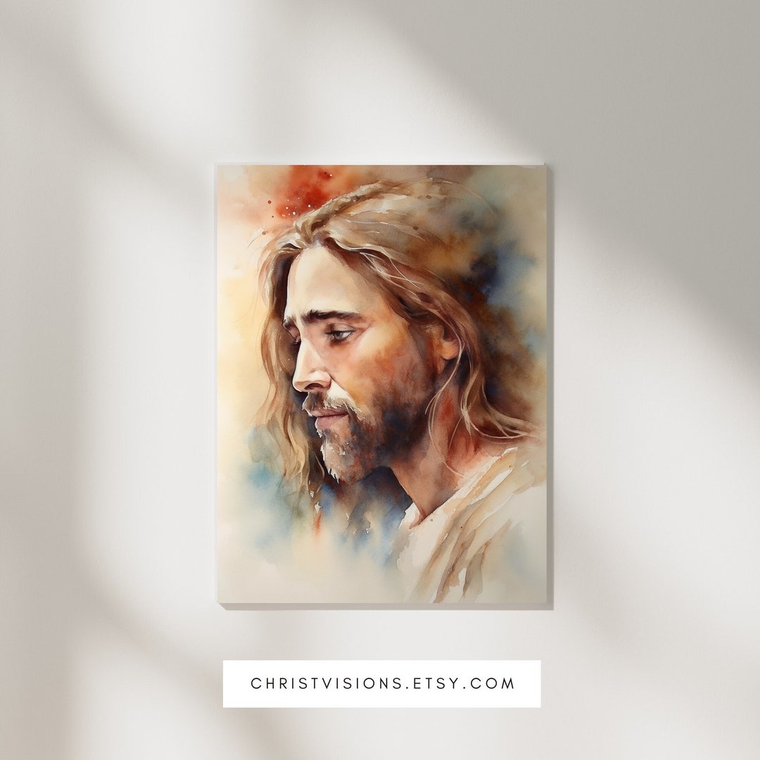 Yeshua Jesus Printable Christian Art | Bible Printables | Jesus Art ...