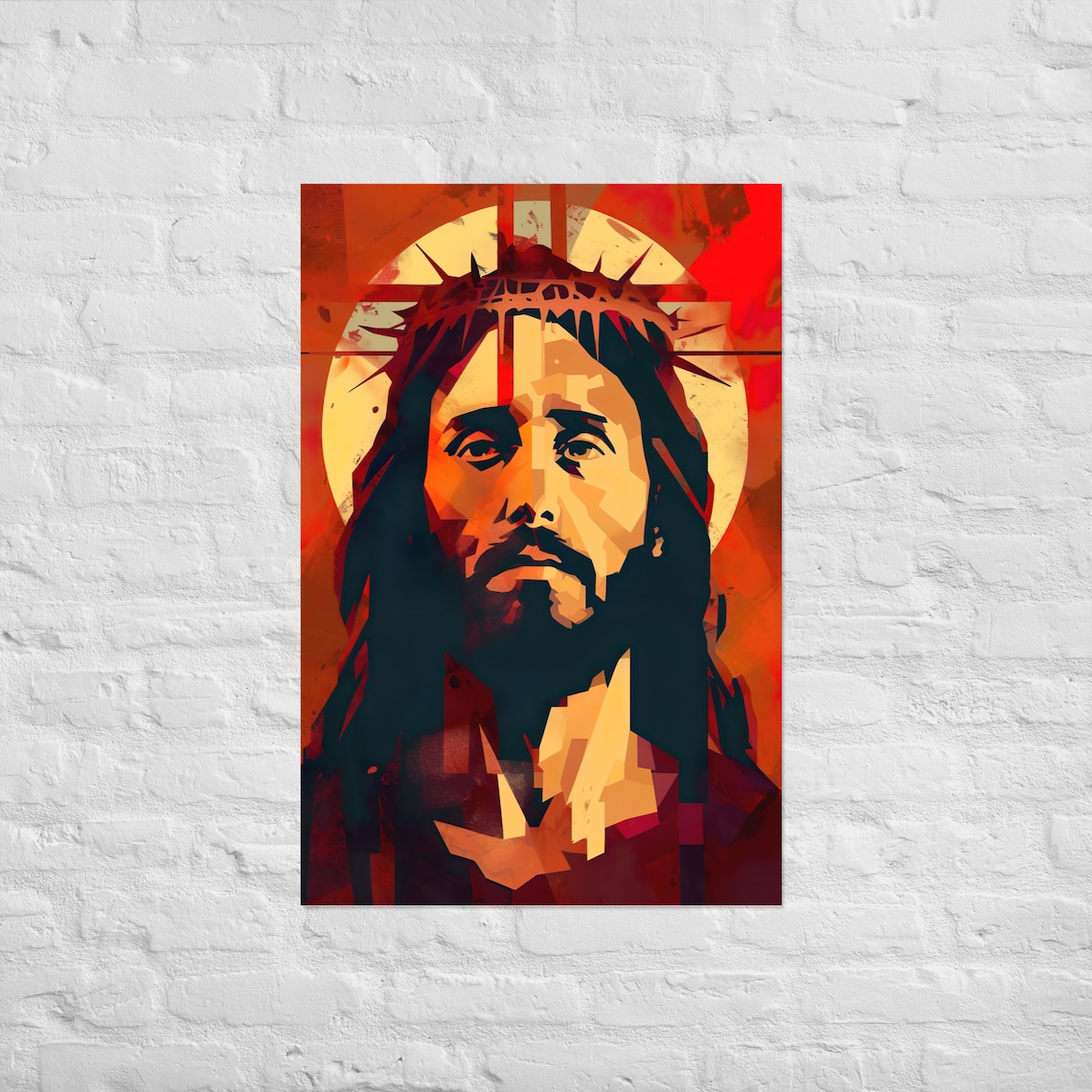 Jesus Digital Art Jesus Printable Art Christian Printables Jesus Poster ...