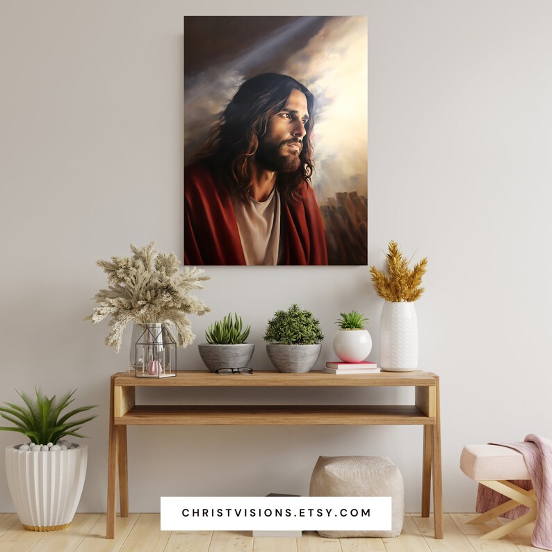 Messiah Jesus Christ Art Print Jesus Painting Jesus Art LDS Art Latter ...