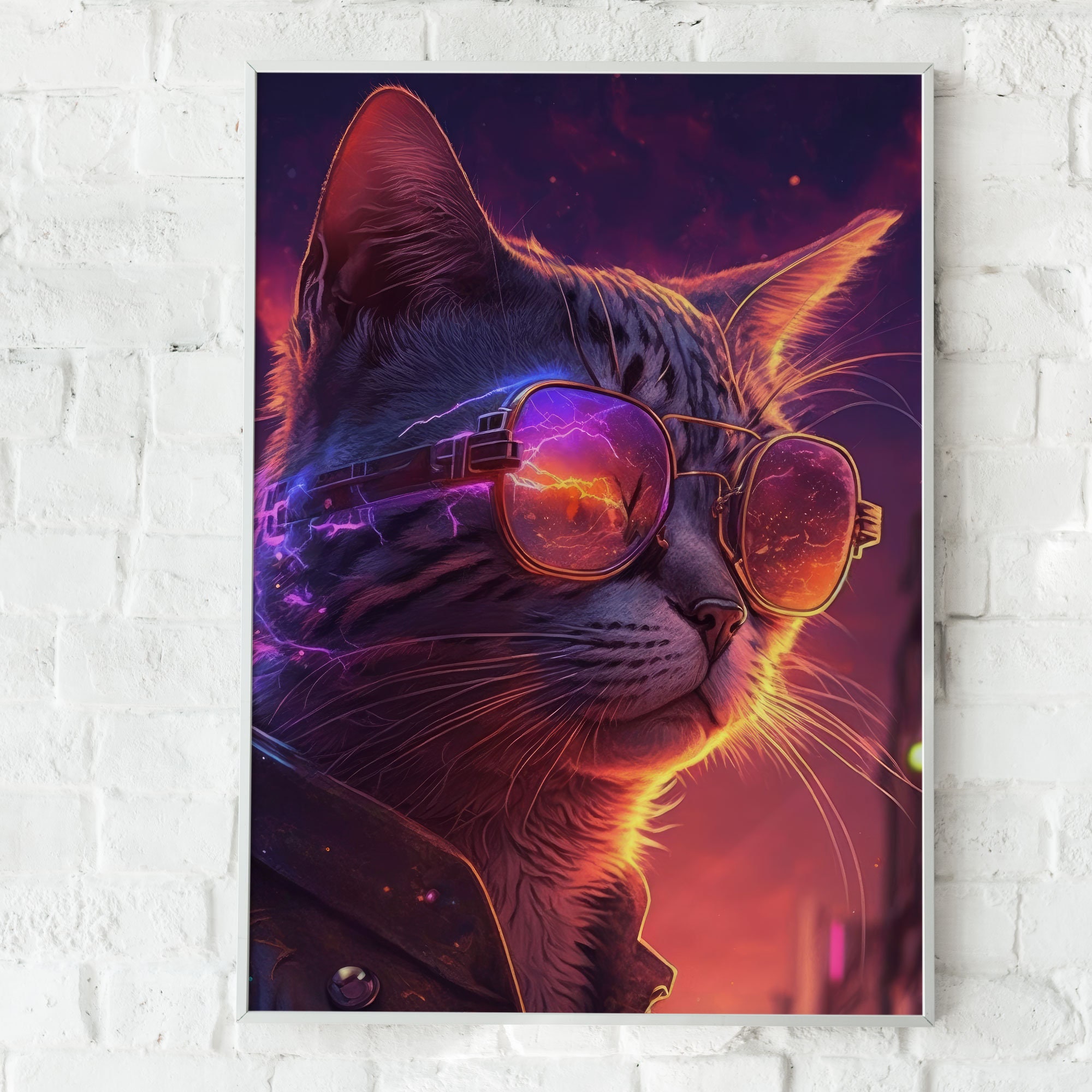 Space Cat Glasses