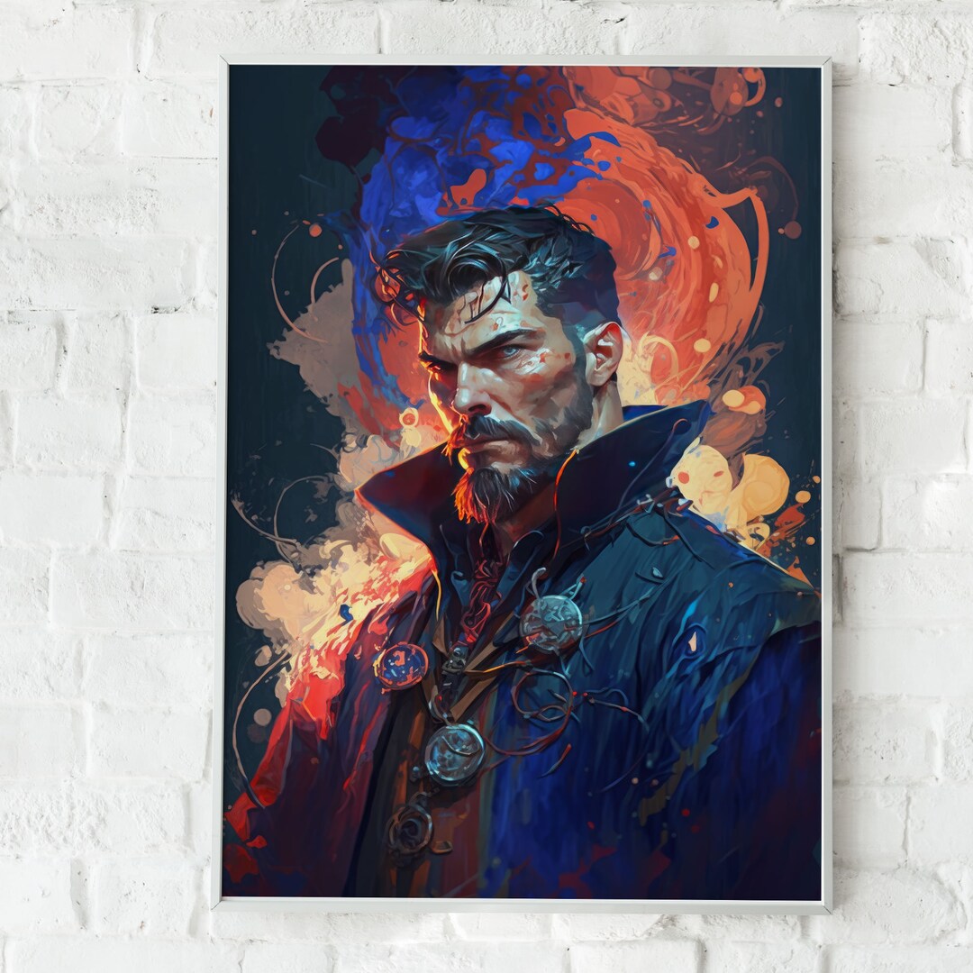 Buy DOCTOR STRANGE Inspired, Fanart, Printable, Poster, Digital ...