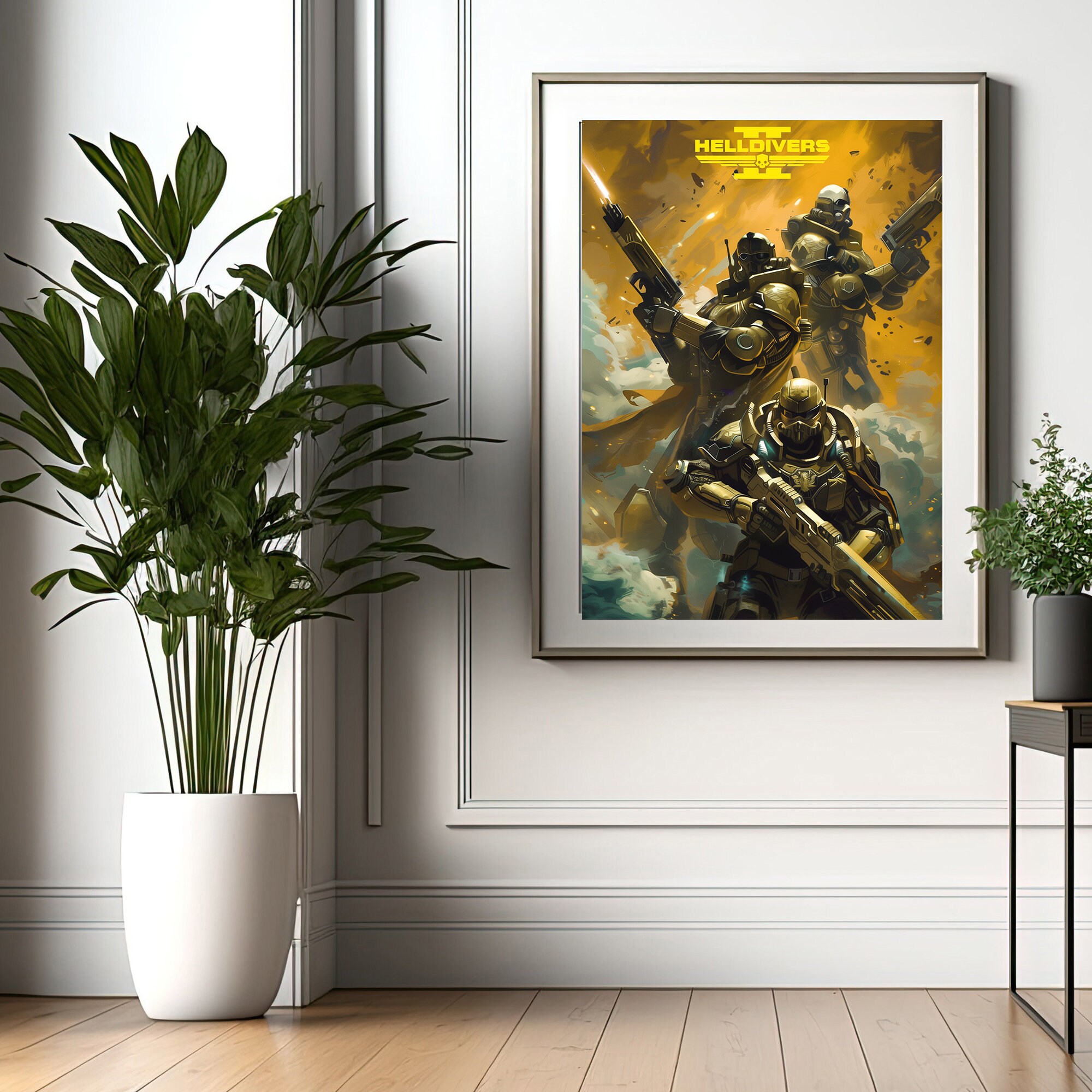 Helldivers 2 / Gaming Art / Sci-Fi / Video Game Poster sold by Rump ...