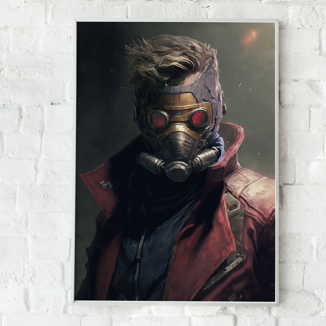 STAR LORD Inspired, Fanart, Printable, Poster, Digital Download KUNST ...